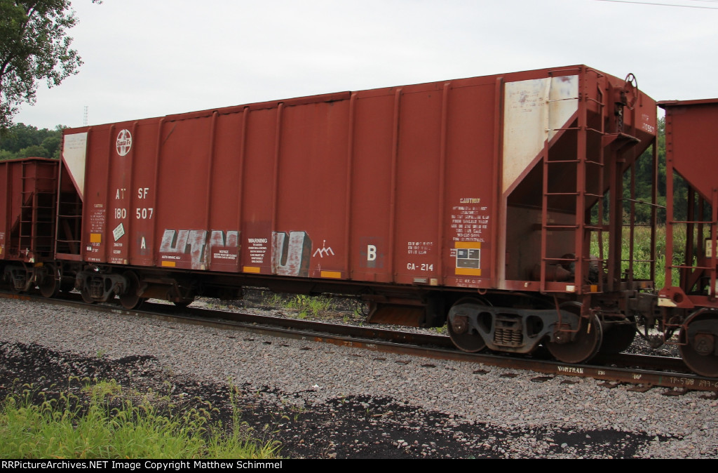 Santa Fe Ballast Car